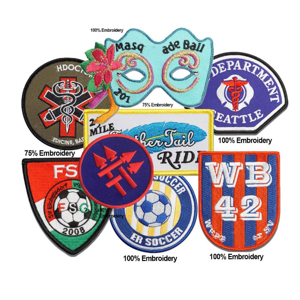 3″ Custom Embroidered Patch – Geo Promos